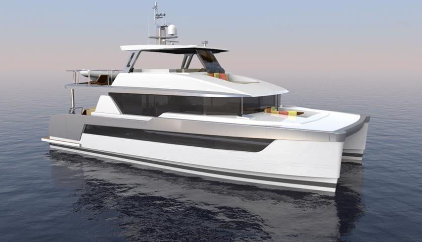 TWO OCEANS 55 POWER CATAMARAN - Simple and elegant - Multipower ...