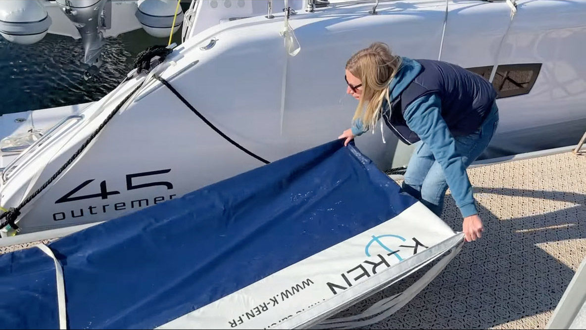 K-REN PROTECT with Lucie Doriez - - Technical - Multihulls World ...