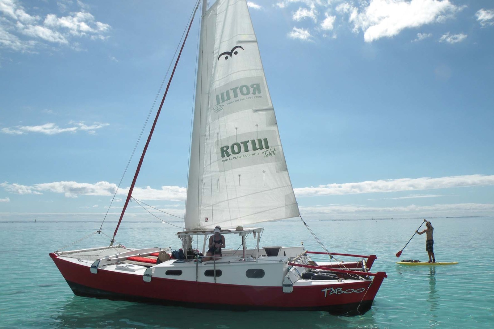 Taboo: a Tiki 30 at Moorea - - Pacific Ocean - Multihulls World ...