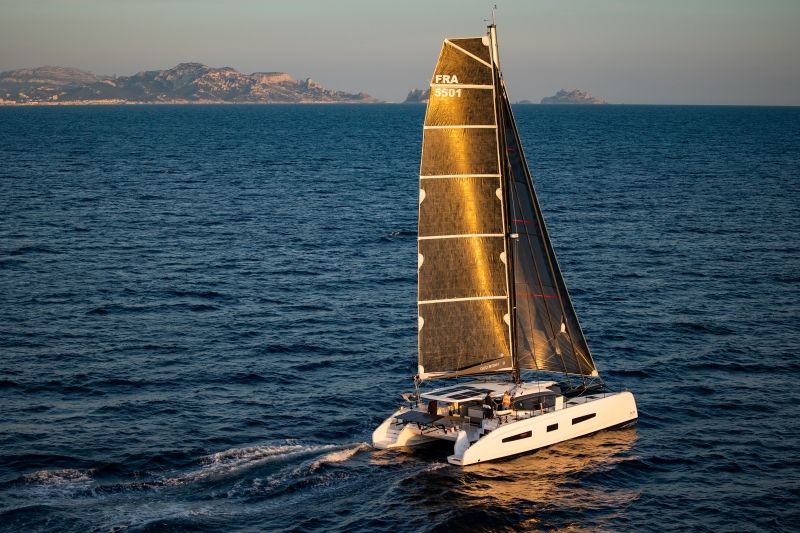 Outremer 55 - Exclusive trailer of the brand new Outremer 55 sea trial ...