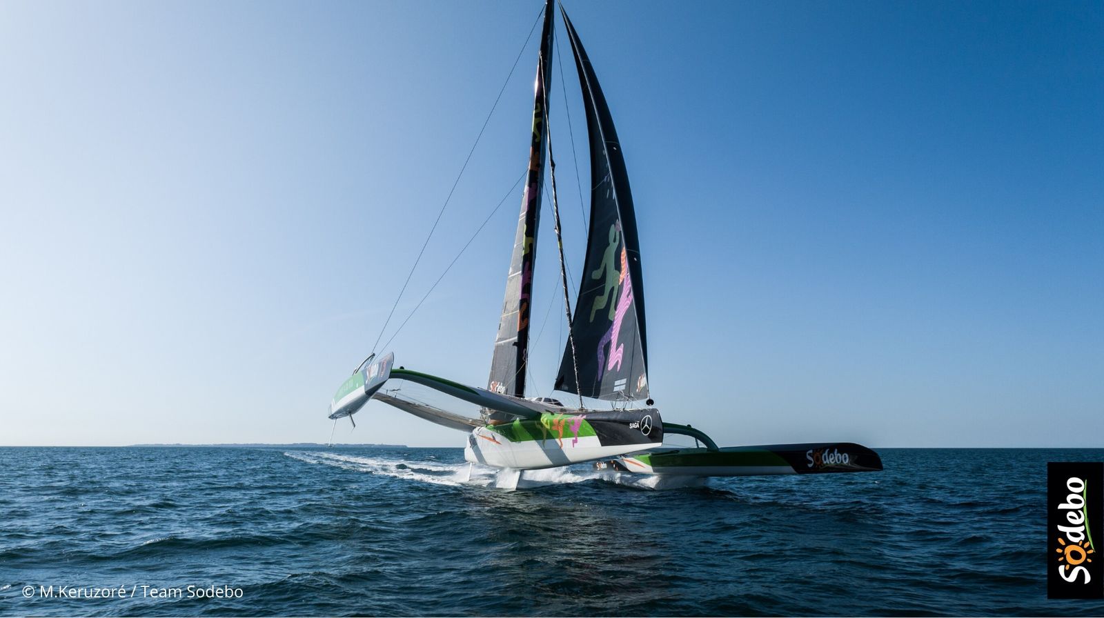 Ultim Sodebo 3 - 32 knots on the first outing of the season - Offshore ...