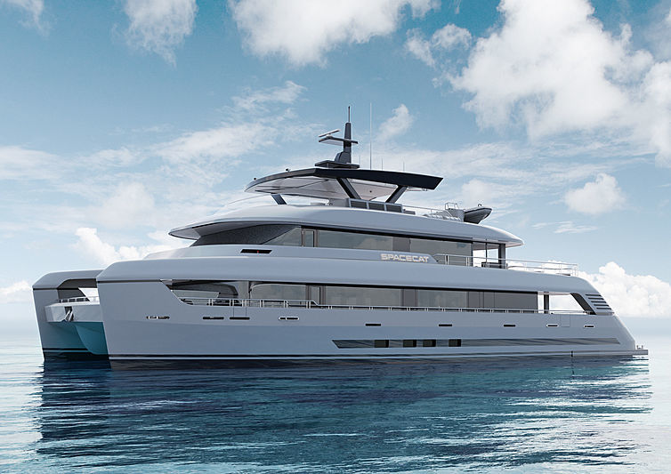 SpaceCat - A serious aluminum cruiser on two hulls - Multihull ...